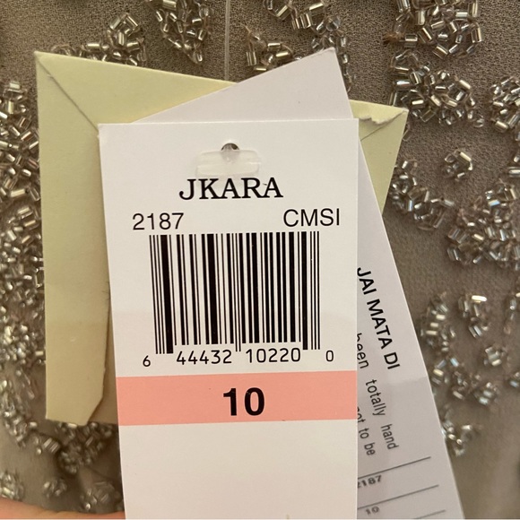 J Kara | Dresses | Nwt Jkara Size Beaded Gown | Poshmark